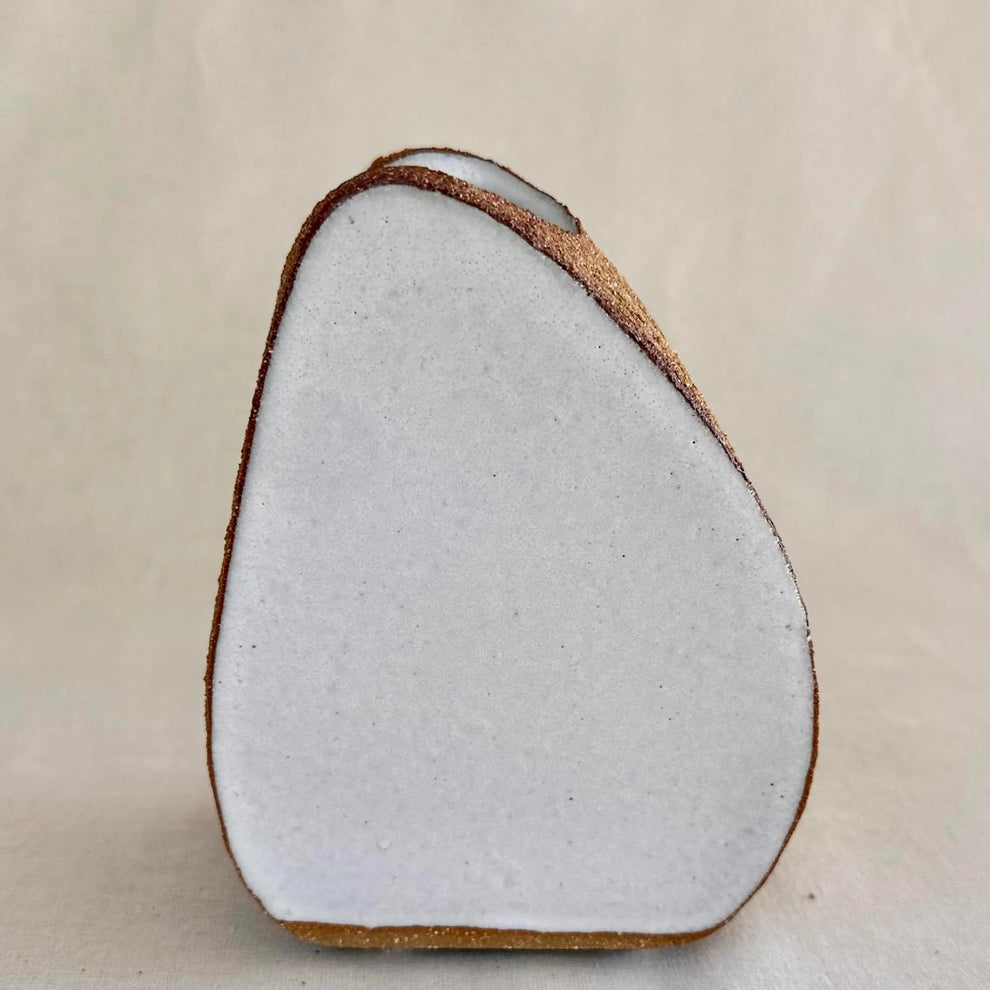 Ceramic Pebble Flower Vase - Small – Polly Barton